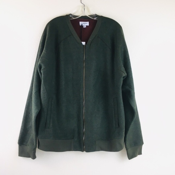 Goodfellow & Co | Jackets & Coats | Goodfellow Co Zip Green Classic ...